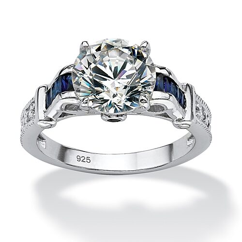 Click here for DiamonArt Womens 5 CT. T.W. White Cubic Zirconia P... prices