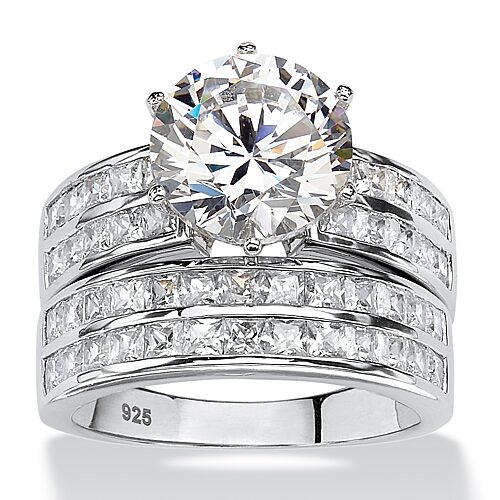 Click here for DiamonArt Womens 5 3/4 CT. T.W. White Cubic Zircon... prices