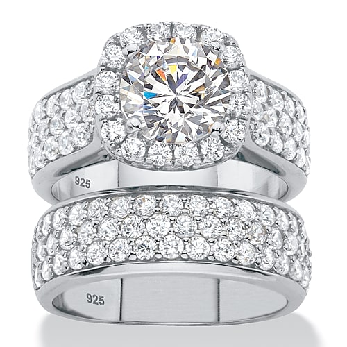 Click here for DiamonArt Womens 4 1/2 CT. T.W. White Cubic Zircon... prices