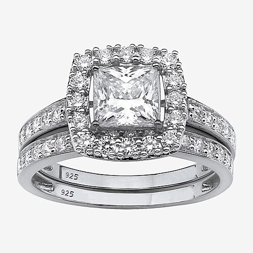 Click here for DiamonArt Womens 2 1/2 CT. T.W. Lab Created White... prices