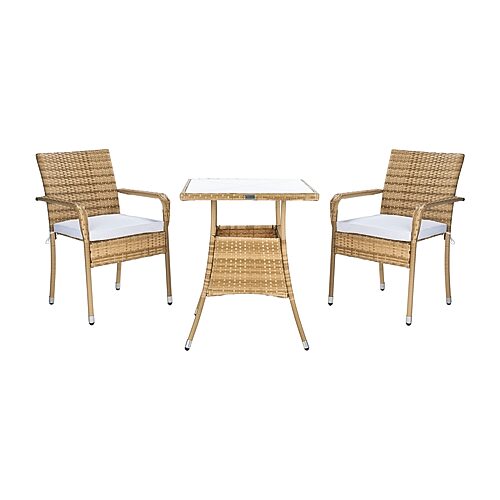 Click here for Laban Bistro Set - Natural/white prices