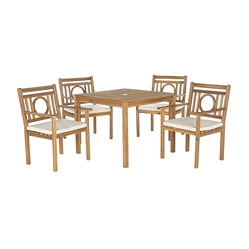 Safavieh Montclair 5-pc. Square Dining Set  One Size  Brown