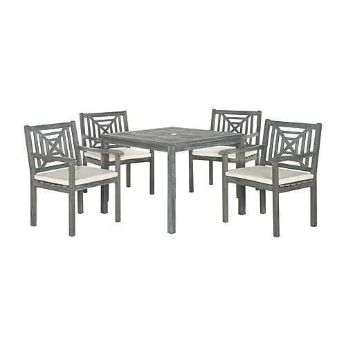 Safavieh Del Mar 5-pc. Square Dining Set  One Size  Gray
