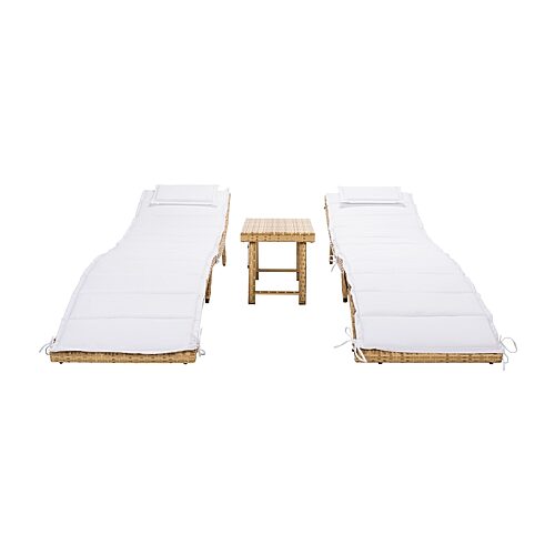 Click here for Carew 3-pc. Patio Lounge Set  One Size  Brown prices