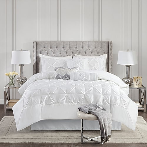 Click here for Madison Park Wilma 7-Pc. Comforter Set  Full - Whi... prices