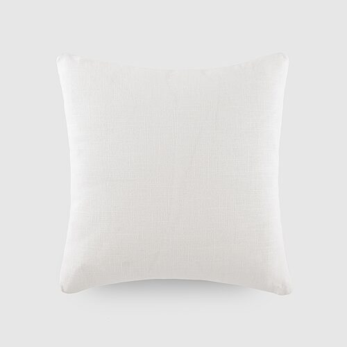 ienjoy Home Washed and Distressed Decorative Pillow  20 x 20 - White