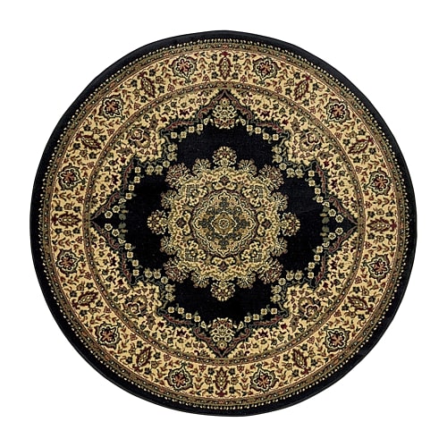 Click here for Closeout! Km Home Umbria 1191 53 x 53 Round Rug -... prices