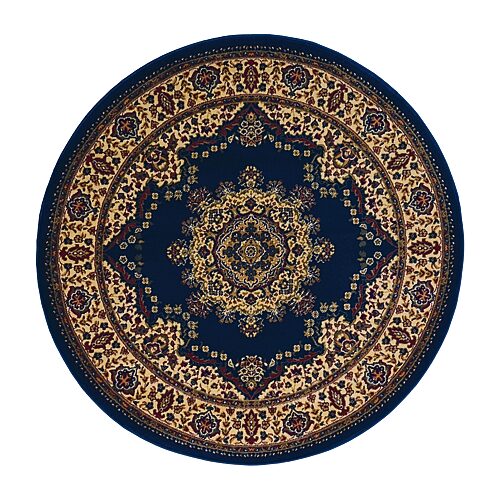 Click here for Closeout! Km Home Umbria 1191 53 x 53 Round Rug -... prices