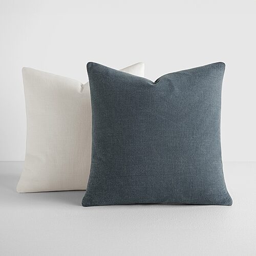 Click here for ienjoy Home Slub Cotton Solid 2-Pack Decor Pillows... prices