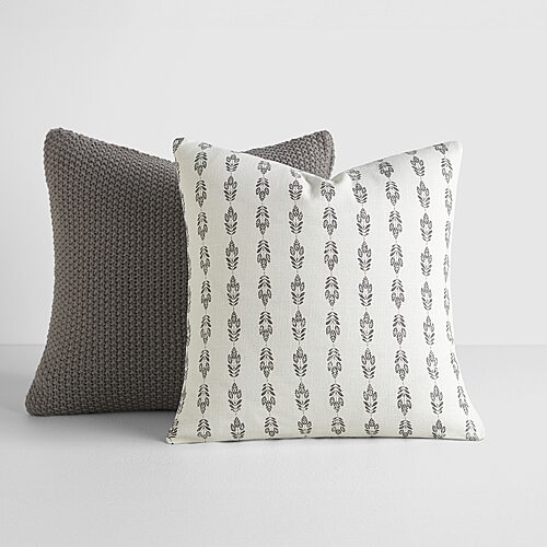 Click here for ienjoy Home Seed Stitch Knit 2-Pack Decor Pillows... prices