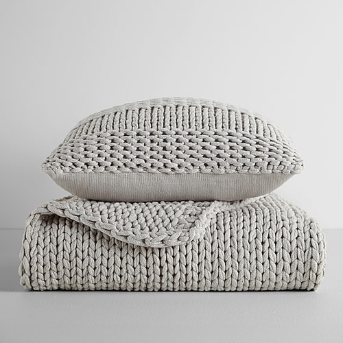 Click here for ienjoy Home Chunky Blanket and Decor Pillow Bundle... prices