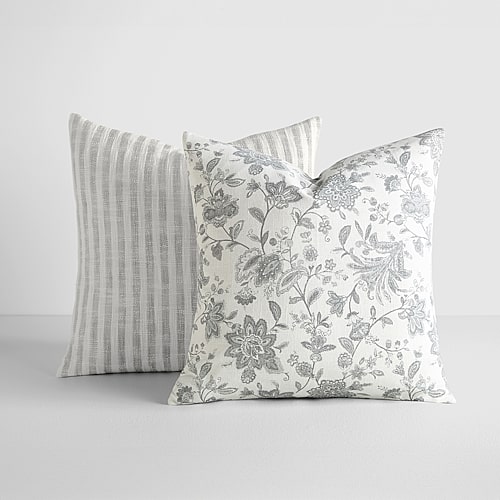 Click here for ienjoy Home Yarn-Dyed Pattern 2-Pack Decor Pillows... prices