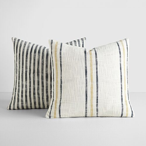 Click here for ienjoy Home Yarn-Dyed Patterns 2-Pack Decor Pillow... prices