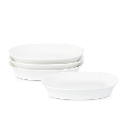 Click here for Stone Lain Quadro Pasta Bowls  Set of 4 - White prices