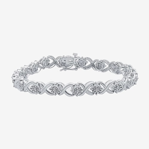 Click here for Womens 1/8 CT. T.W. Natural White Diamond Sterling... prices