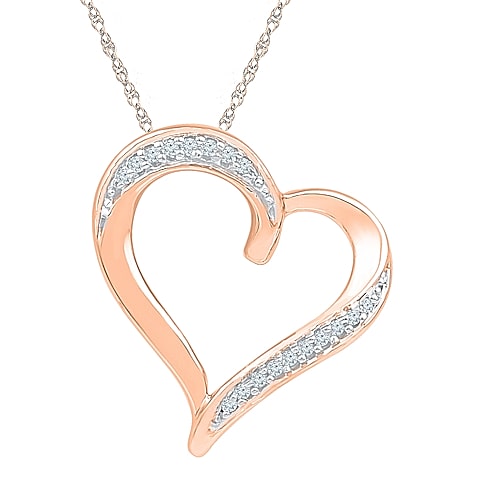 Click here for Womens Diamond Accent Natural White Diamond 10K Go... prices