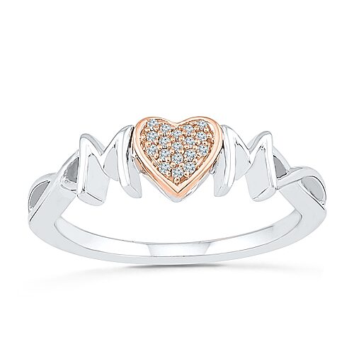 Click here for Mom Womens Diamond Accent Natural White Diamond 10... prices