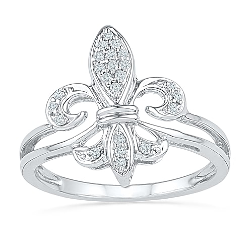 Click here for Womens 1/8 CT. T.W. Natural White Diamond Sterling... prices