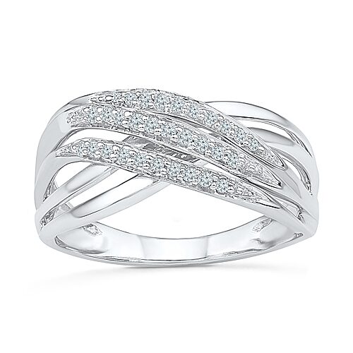 Click here for Womens 2MM 1/8 CT. T.W. Natural White Diamond Ster... prices