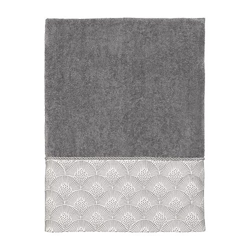 Avanti Deco Shells Bordered Cotton Bath Towels