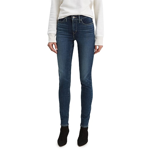 Levis Womens 311 Mid Rise Shaping Skinny Jeans - Maui Views