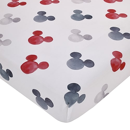 Click here for Disney Collection Mickey Mouse Crib Sheet  One Siz... prices
