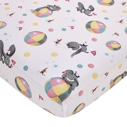 Click here for Disney Baby Vintage Dumbo Fitted Crib Sheet prices