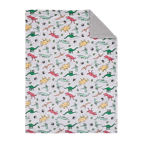 Click here for NBC Jurassic World Sherpa Baby Blanket prices