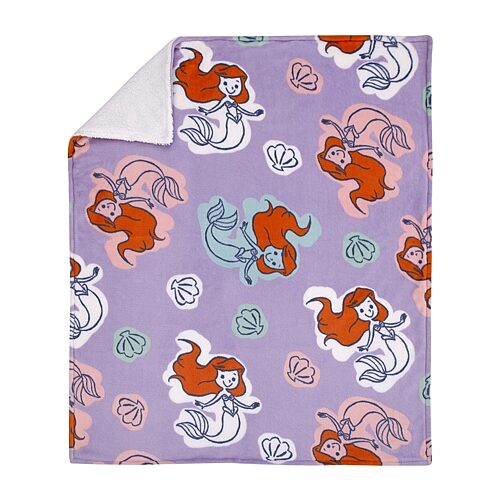 Click here for Disney Ariel Sherpa Baby Blanket prices