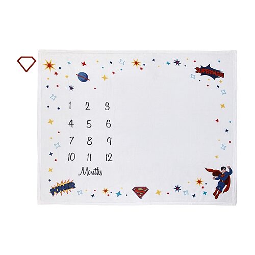 Click here for Warner Bros. Superman(tm) Milestone Baby Blanket prices