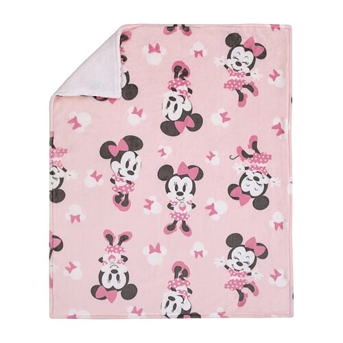 Click here for Disney Minnie Mouse Sherpa Baby Blanket prices