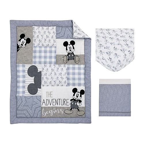 Click here for Disney 3pc. Call Me Mickey Nursery Crib Bedding Se... prices