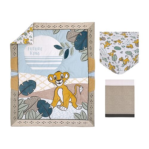Click here for Disney 3pc. Lion King Future King Crib Bedding Set prices