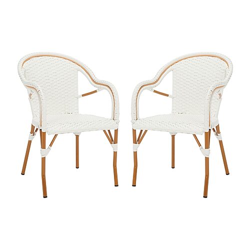 Click here for Safavieh California 2 Pack Armchair  One Size  Whi... prices