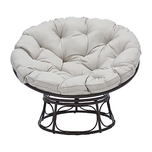 Click here for Kiraya Papasan Chair - Brown / grey prices