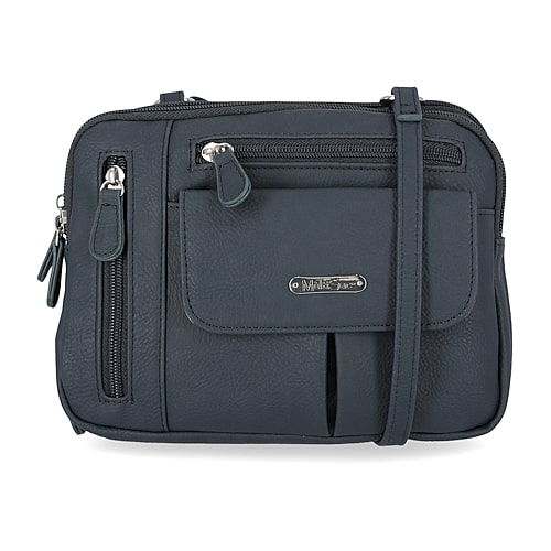 Click here for Multi Sac Zippy Crossbody Bag  One Size  Blue prices