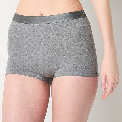 Click here for Arizona Body Cotton Shortie Panty  Medium  Gray prices