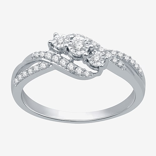 Click here for (I-J / I3) Womens 1/4 CT. T.W. Natural White Diamo... prices