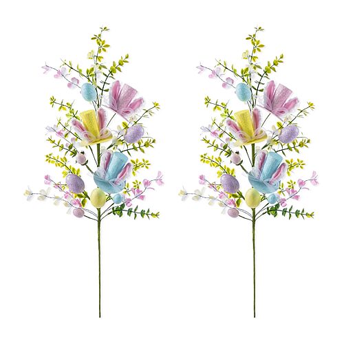 Click here for Glitzhome Glitter Egg And Top Hat Pick  One Size... prices