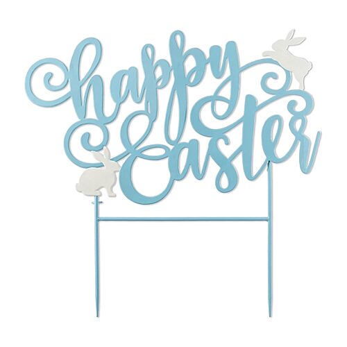 Click here for Glitzhome 24 Metal Easter Yard Art  One Size  Gree... prices