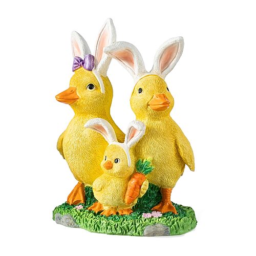 Click here for Glitzhome 12 Resin Duck Family Easter Tabletop Dec... prices