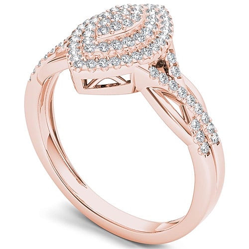 Click here for Womens 1/4 CT. T.W. Natural White Diamond 10K Gold... prices