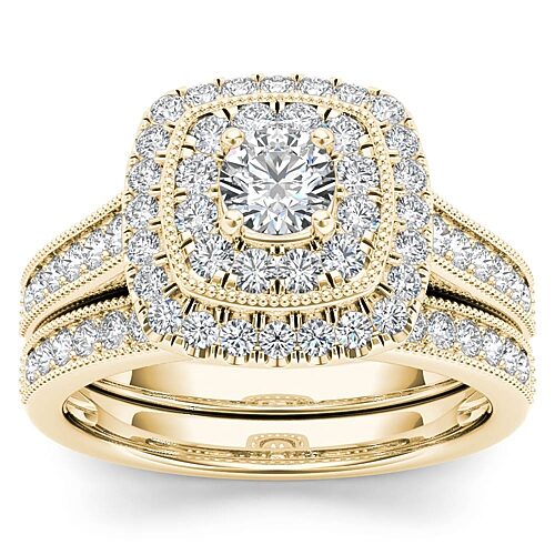 Click here for Womens 3/4 CT. T.W. Natural White Diamond 14K Gold... prices
