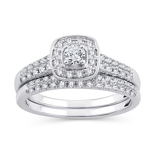 Click here for Womens 1/2 CT. T.W. Natural White Diamond 10K Gold... prices
