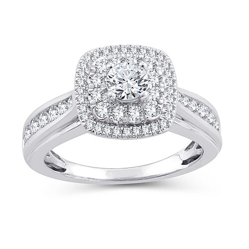 Click here for Womens 1 CT. T.W. Natural White Diamond 10K Gold C... prices