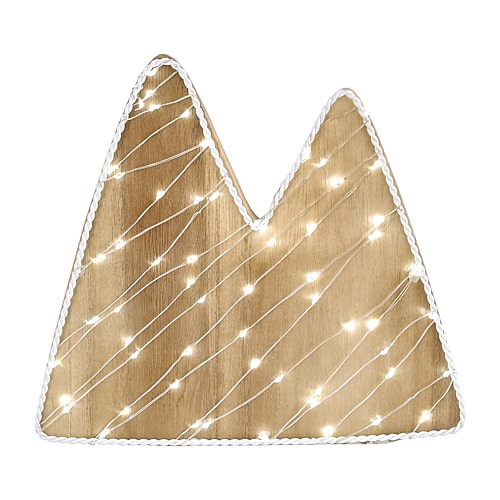 Click here for Little Love by NoJo LED Wood Mountain Wall Decor prices