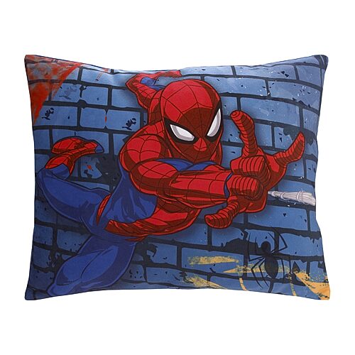 Click here for Spiderman Throw Pillow  One Size  Blue prices