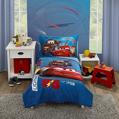 Click here for Disney Collection 4-pc. Cars Toddler Bedding Set... prices