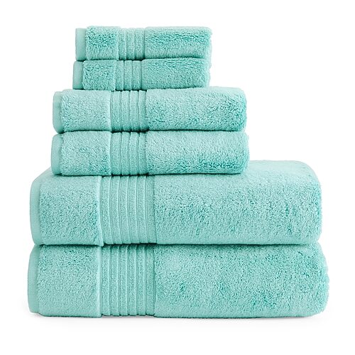 Click here for Liz Claiborne Signature Plush Solid 6-pc. Towel Se... prices