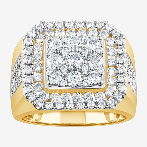 Click here for (F / Si2) Mens 2 CT. T.W. Lab Grown White Diamond... prices